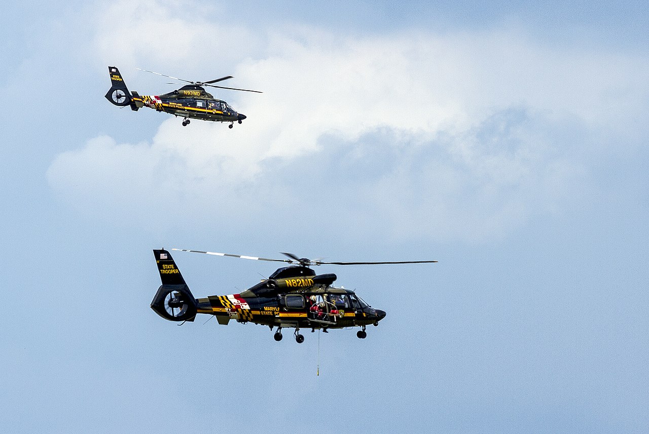 Maryland State Police Helicopter Aids in Pennsylvania Rescue - Radio ...