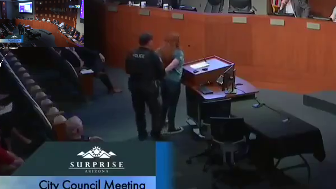 Civil Rights Lawsuit Involving Surprise, AZ Council Meeting Arrest to ...