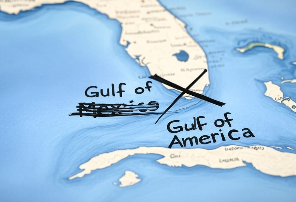 Trump Signs Executive Order to Rename Gulf of Mexico, Restore Names ...