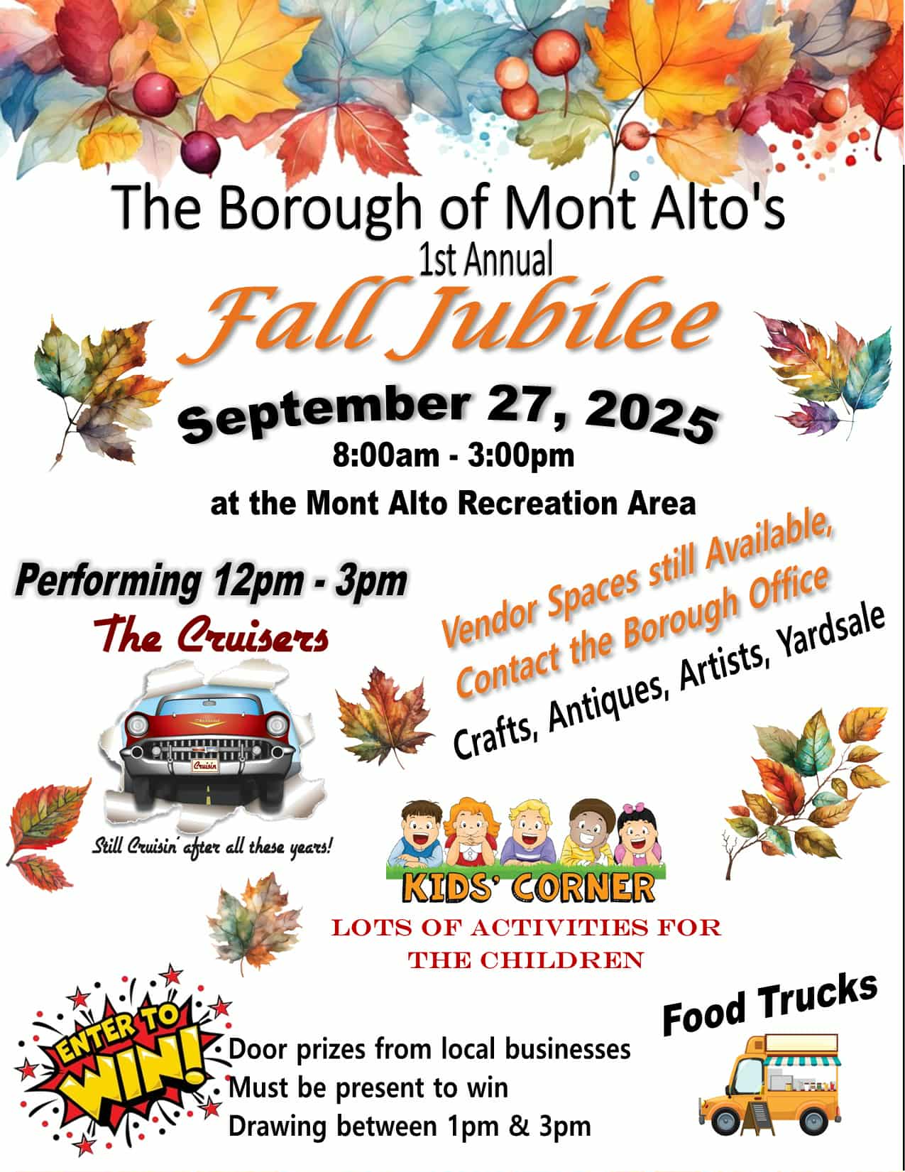 Mont Alto Prepares for Inaugural Fall Jubilee, A Celebration of Community and Autumn - Radio ...
